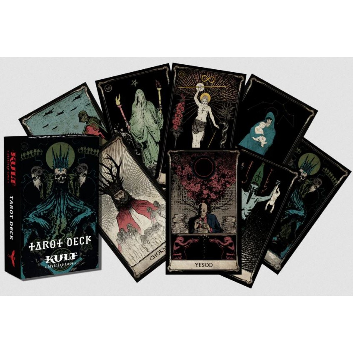 Kult Divinity Lost Rpg Tarot Deck